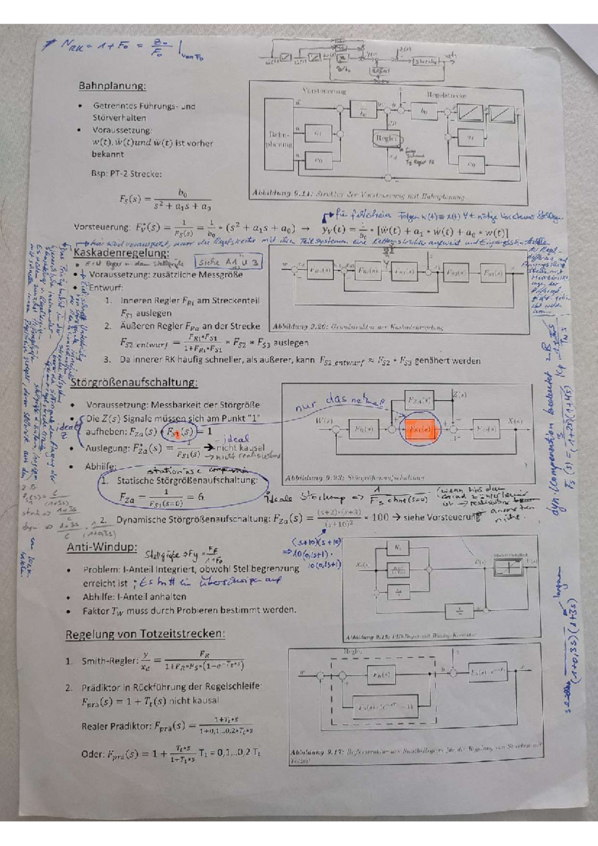 Übersicht Regelungstechnik 2 Teil 2 - Studocu