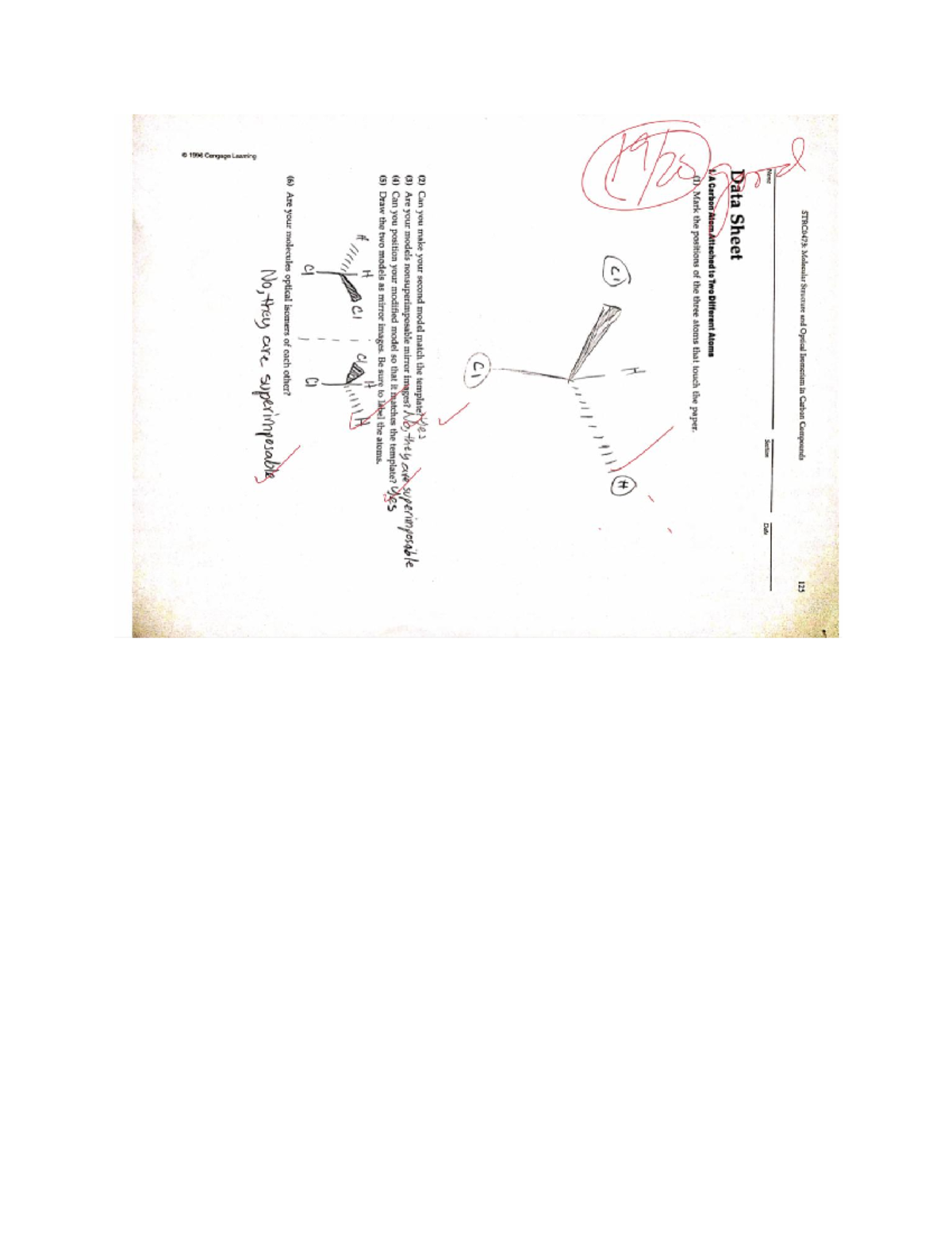 Model Kit Worksheet - CHEM-C 343 - Studocu