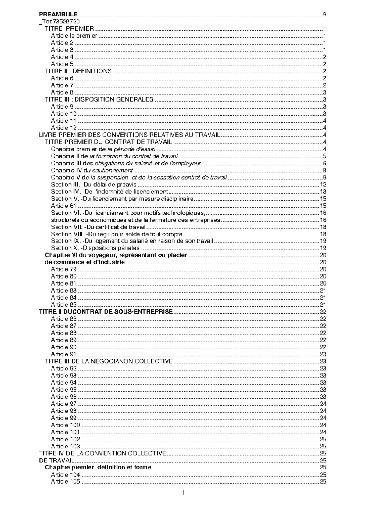 Maroc-Code-travail - - Studocu