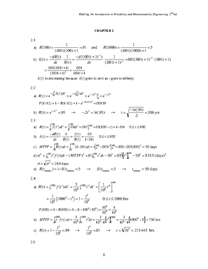 an introduction to reliability and maintainability engineering pdf