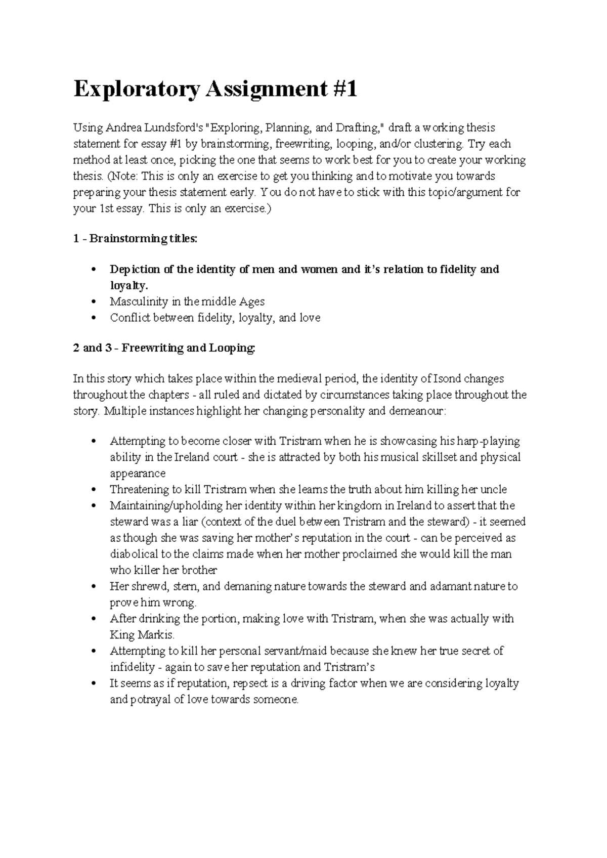 Exploratory Assignment 1 - Exploratory Assignment Using Andrea ...