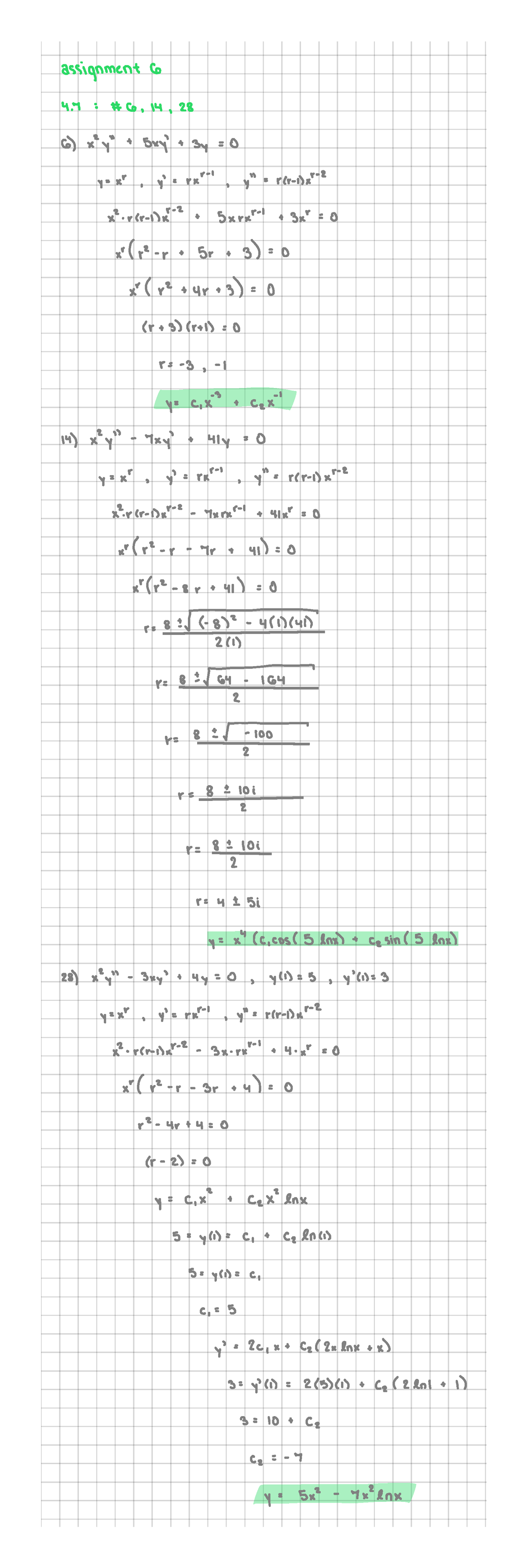 Assignment 6 - Dr. David James - assi gnm ent 6 4. 7 : # 6 , 14 , 28 6 ...