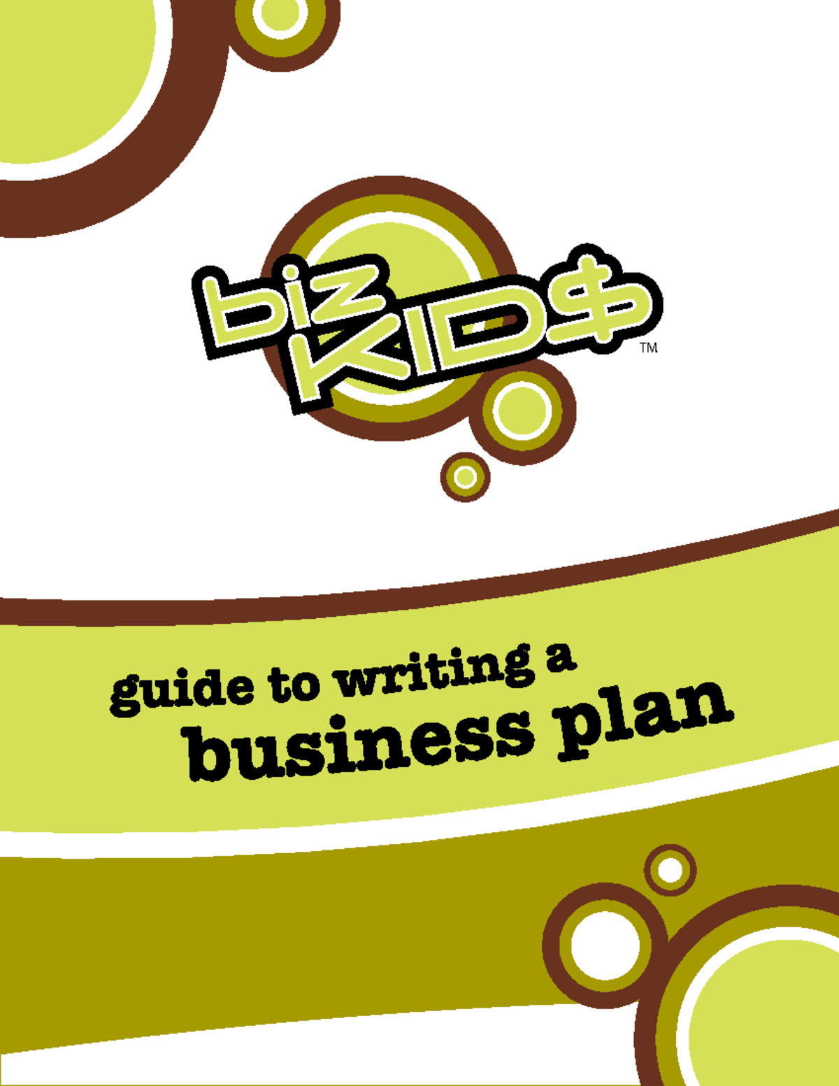 Kids-Business-Plan - eeee - TM TM business plan guide to writing a What ...