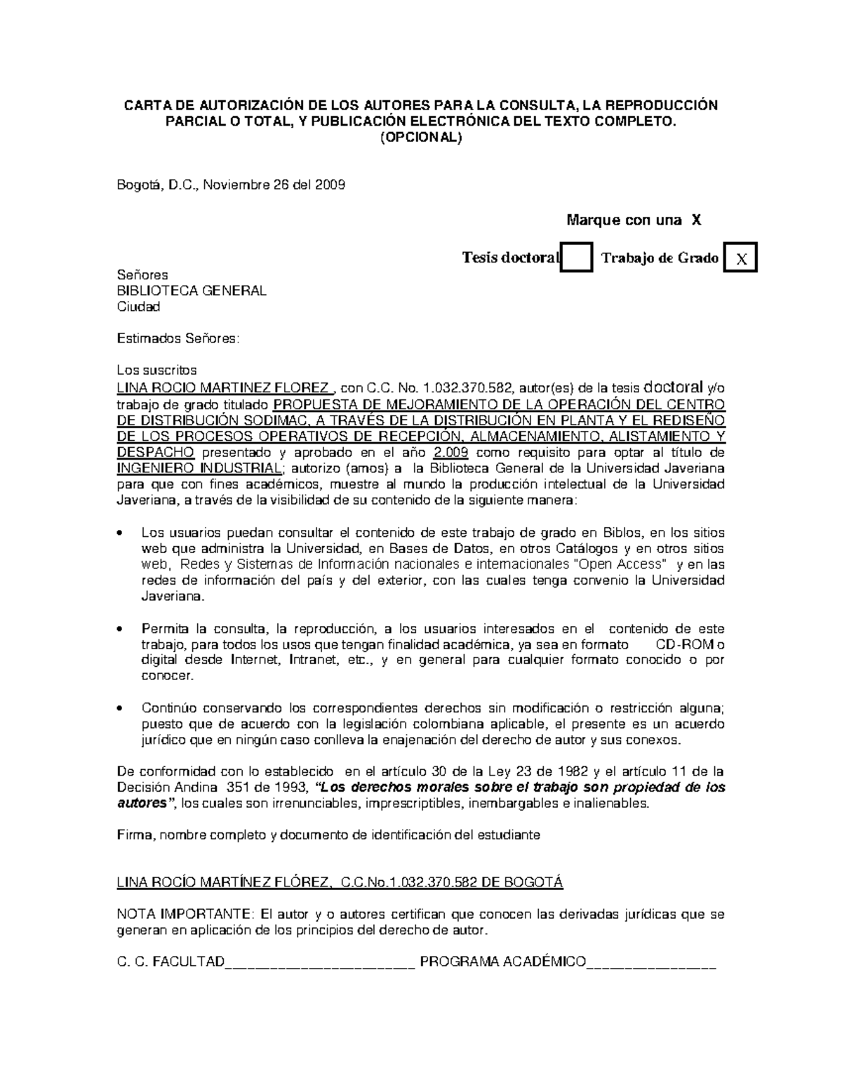 Tesis doctoral - CARTA DE AUTORIZACIÓN DE LOS AUTORES PARA LA CONSULTA ...