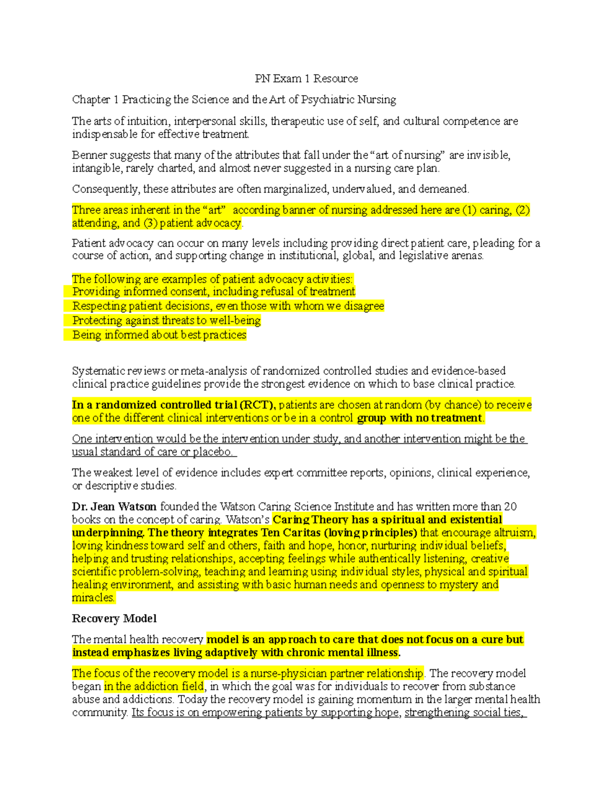 Nursing Concepts: Health and Wellness Across the Lifespan - PN Exam 1 ...