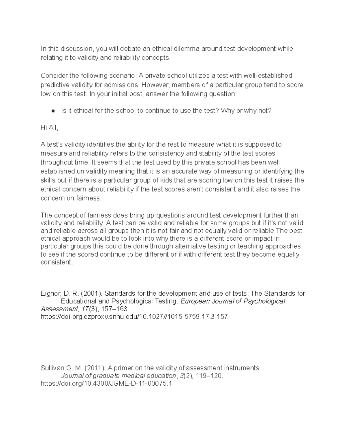 3.1 - In this discussion, you will debate an ethical dilemma around ...