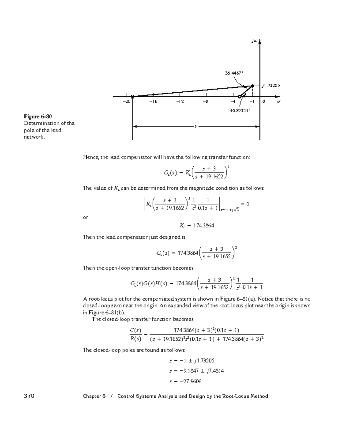 Modern control engineering-77 - 370 Chapter 6 / Control Systems ...