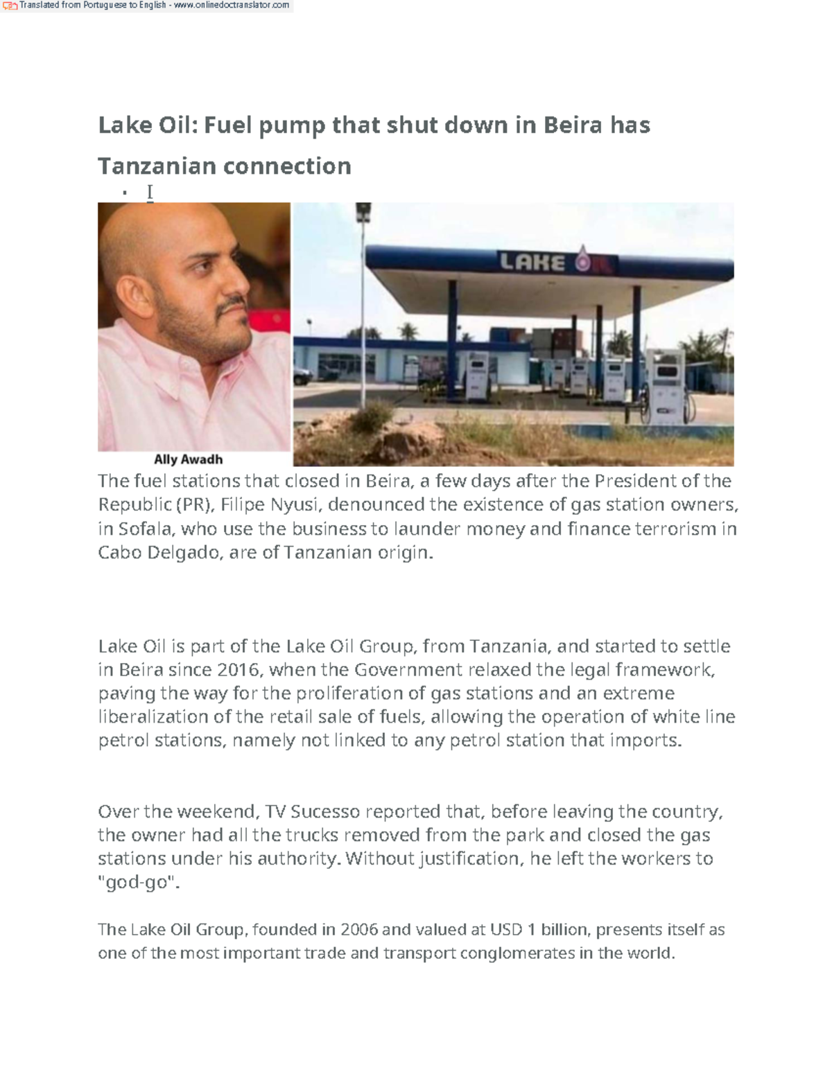 Lake Oil - Very good ideas - Lake Oil: Fuel pump that shut down in ...