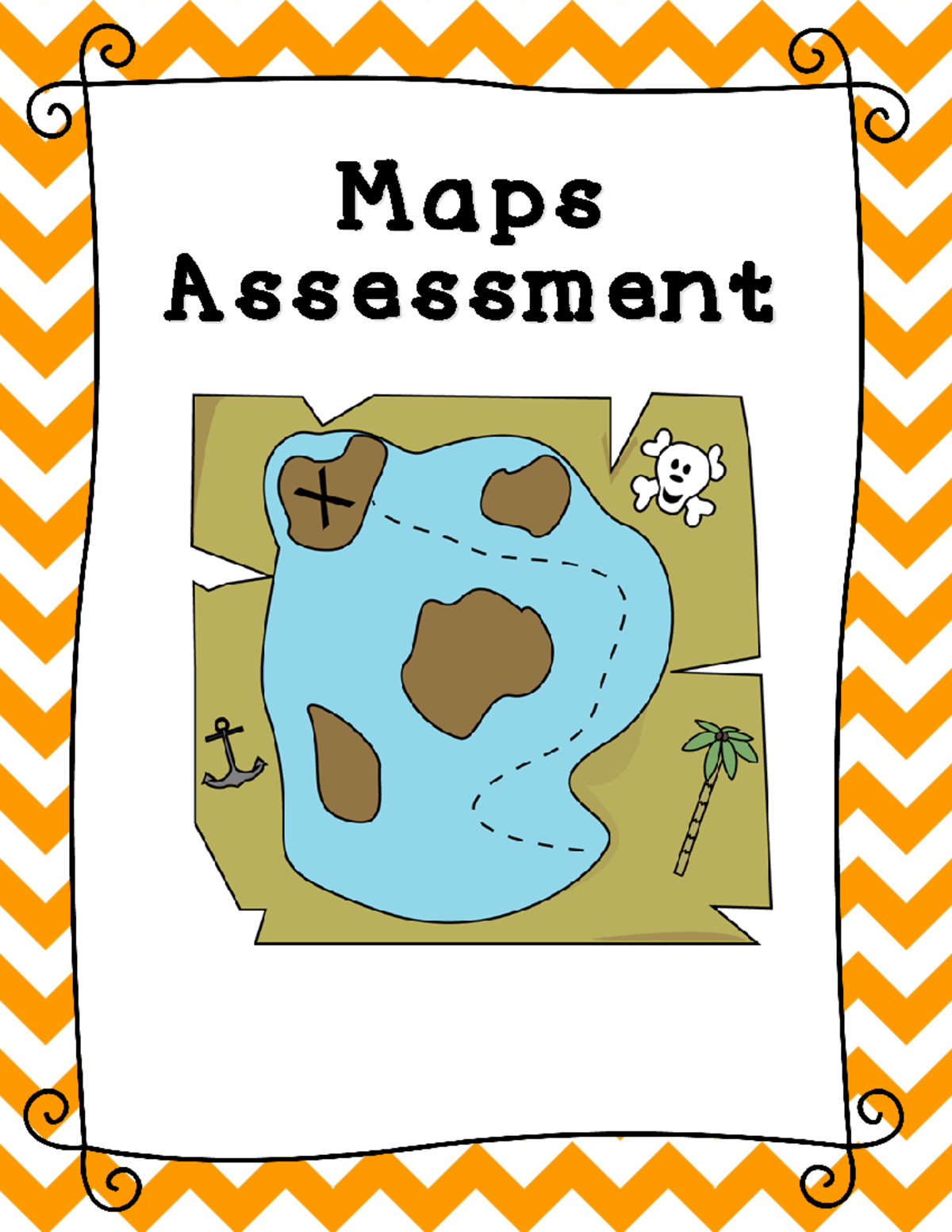 Map Skills Assessment - Name: Date: Label the compass rose. Which is ...