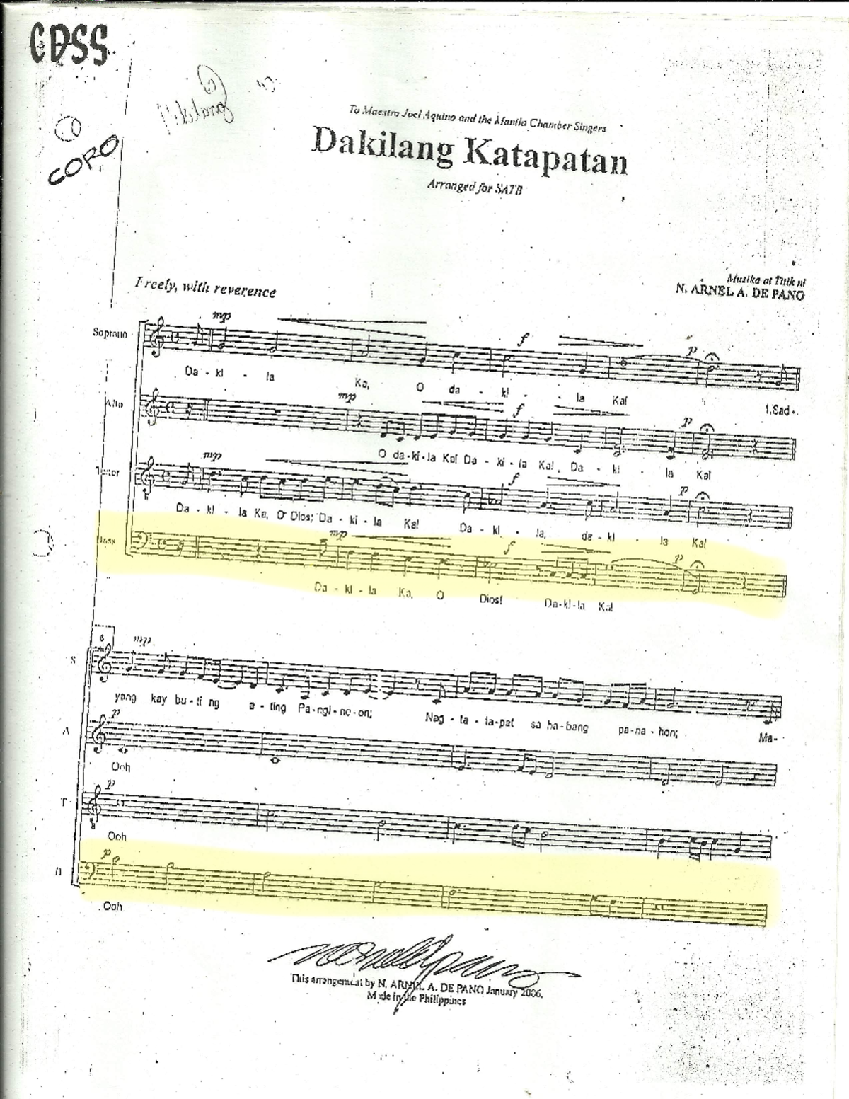 Dakilang-katapatan - Musical piece - HRM - Studocu