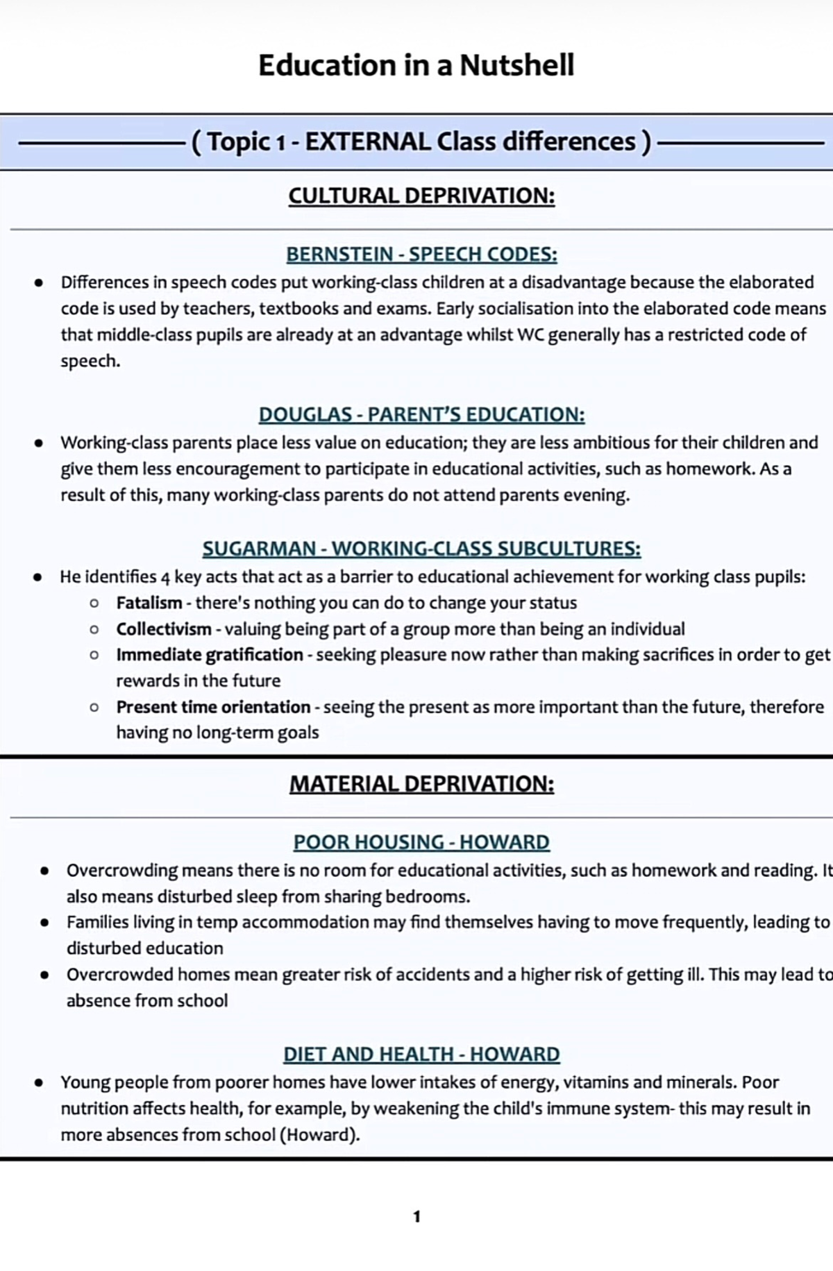 Education Overview - Studocu