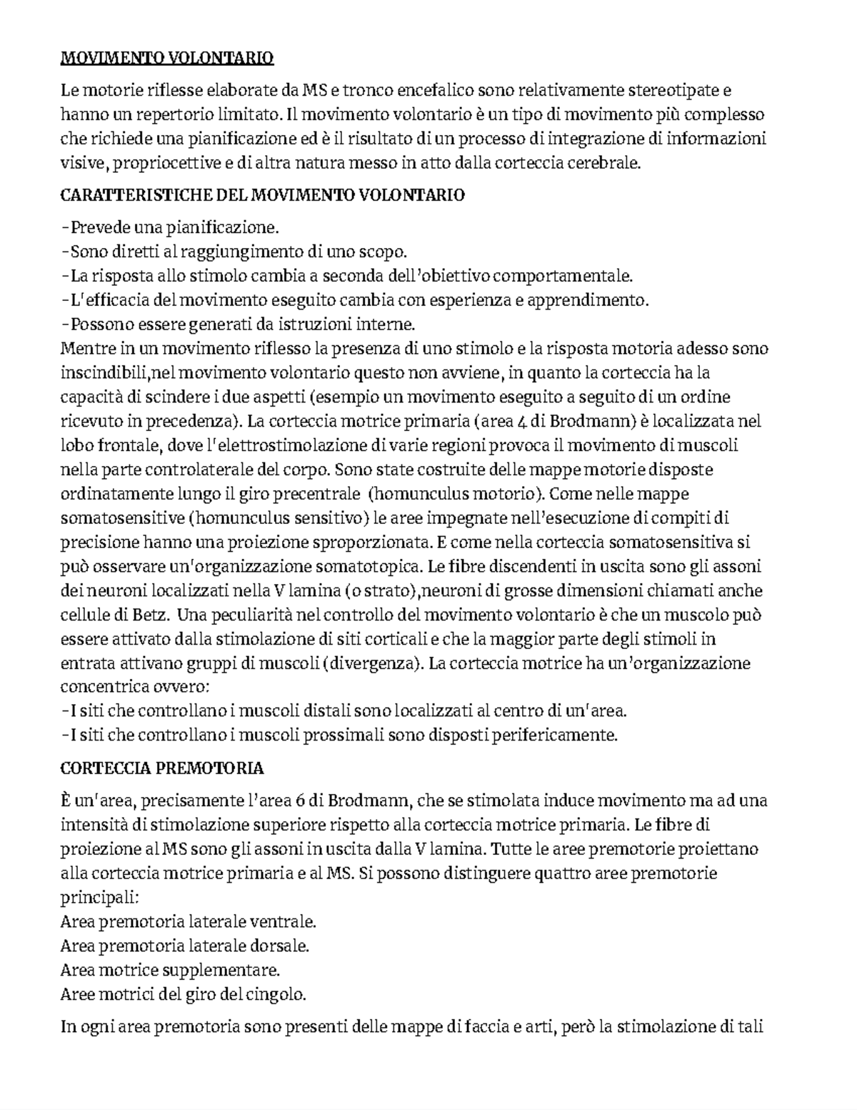 Movimento volontario-sguardo, equilibrio e postura - MOVIMENTO ...