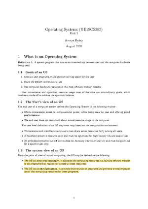 Solutions to OS Concepts (Different version) - SOLUTION MANUAL OF ...
