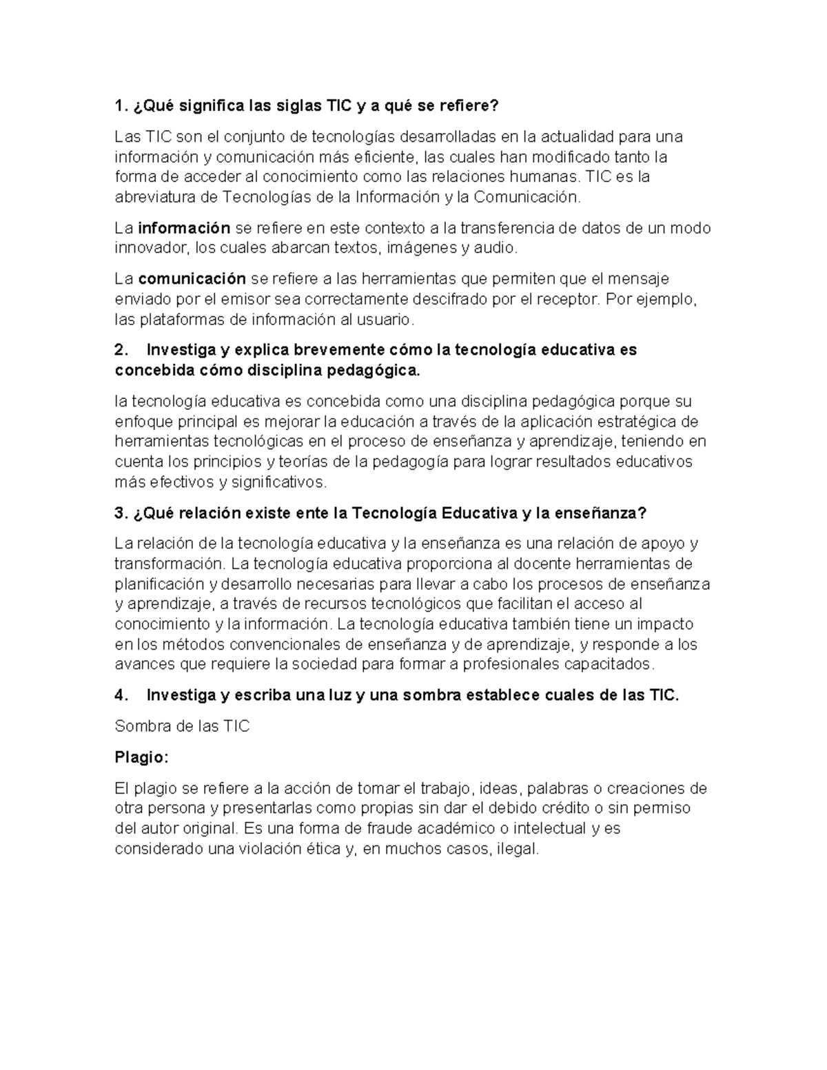 Analizando y grabando - buena - ¿Qué significa las siglas TIC y a qué ...