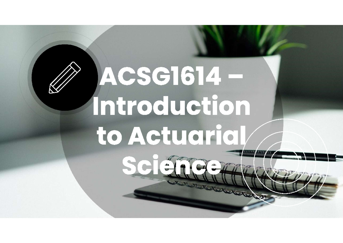 ACSG1614 - Chpt 10 - Part 1 - Financial mathematics - Disclaimer These ...