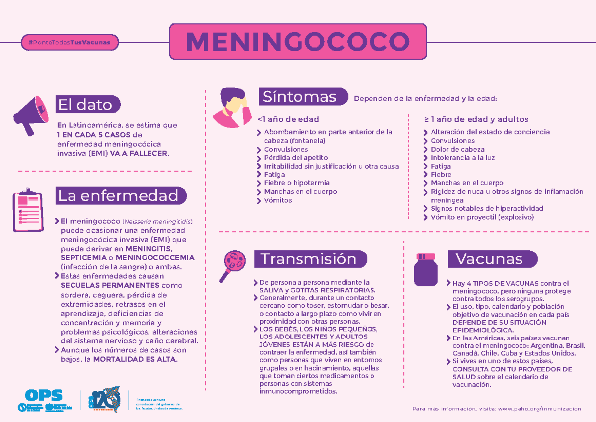 Meningococo - salud, meningitis - atencion primaria en salud - UGB ...