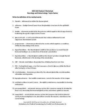 HCM 205 Patient Record Two (1) 11 - ALFRED STATE MEDICAL CENTER 100 ...