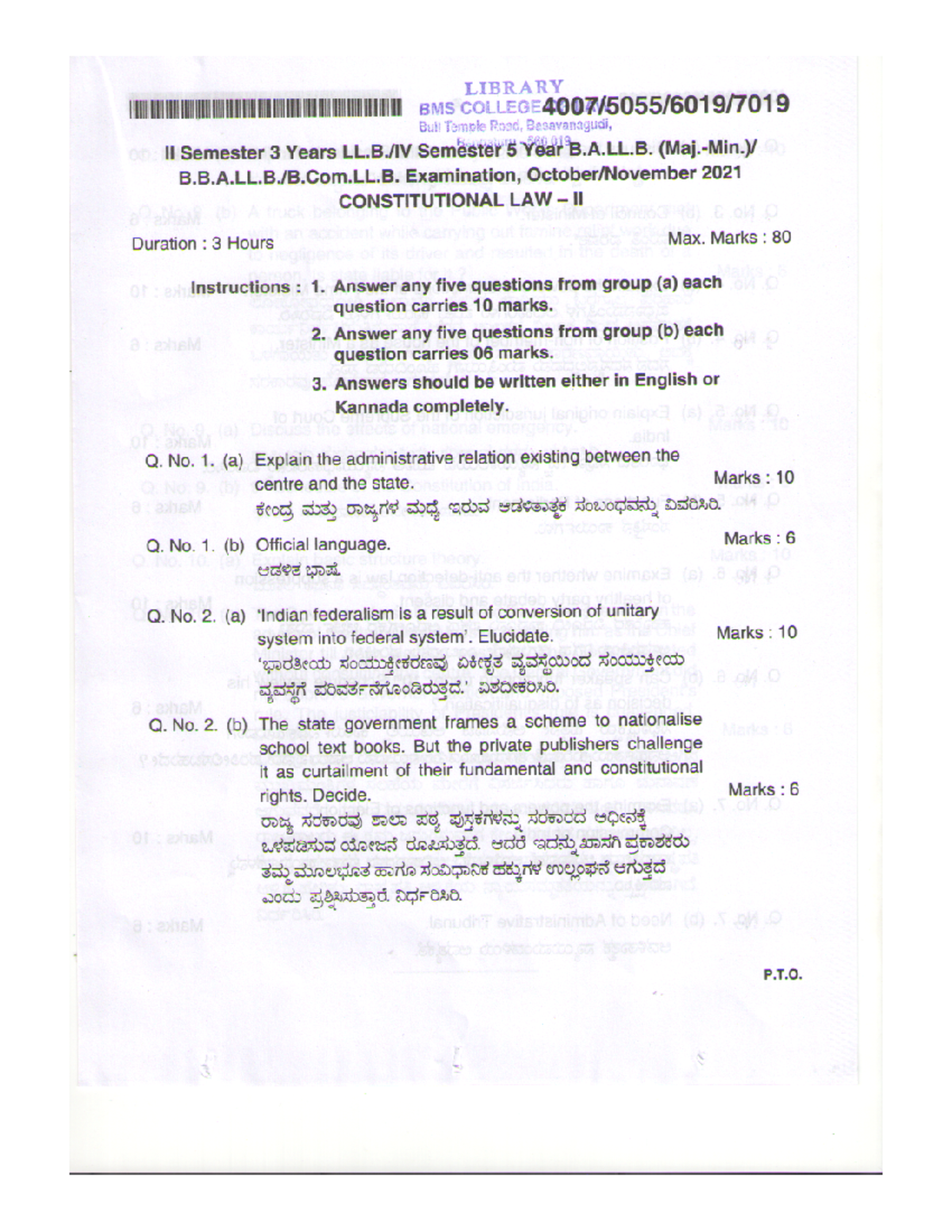 Constitution qp - question paper - constitutional law - Studocu
