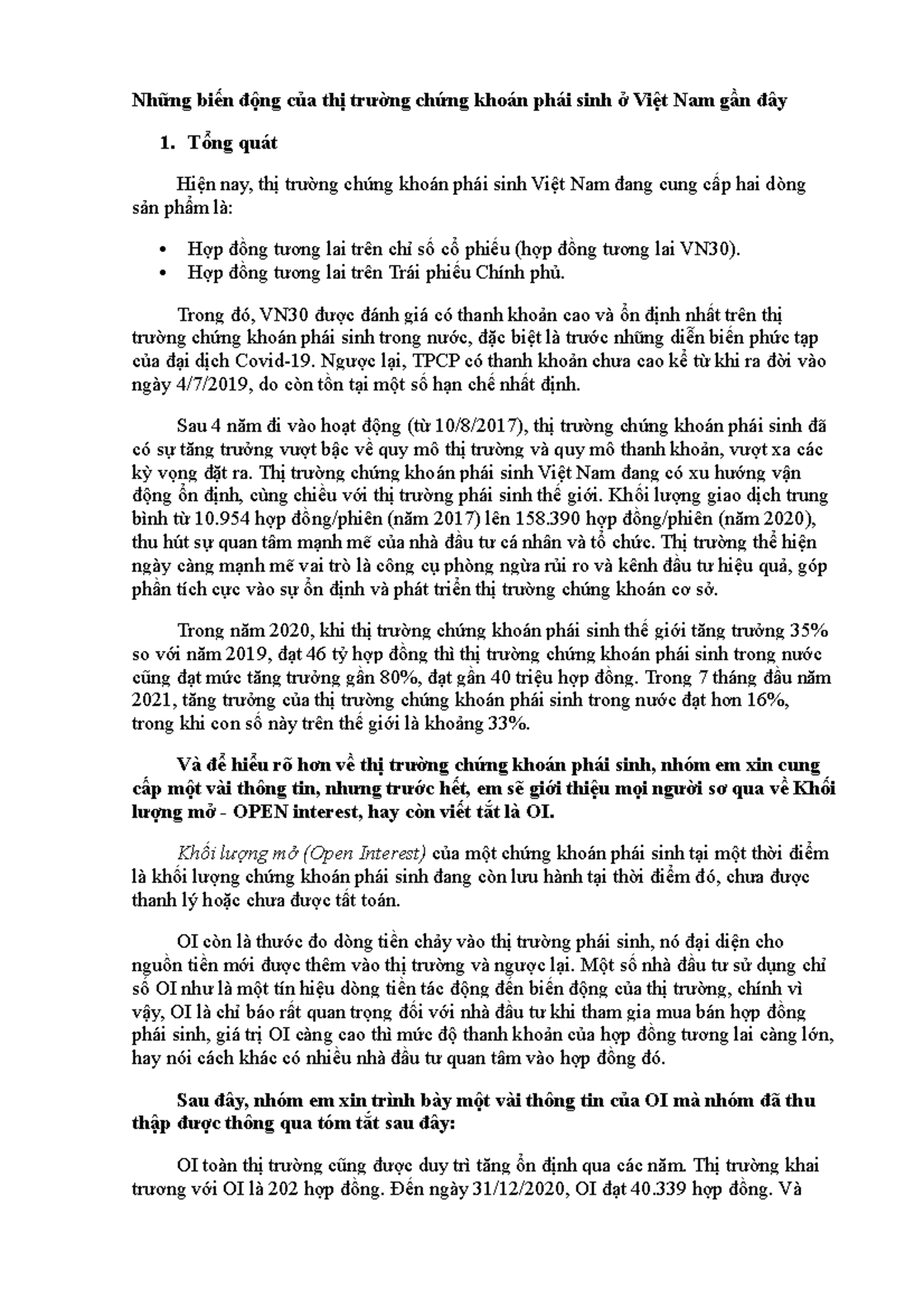 Biến động của Ttckps Việt Nam (ko highlight) - Những biến động của thị trường chứng khoán phái ...