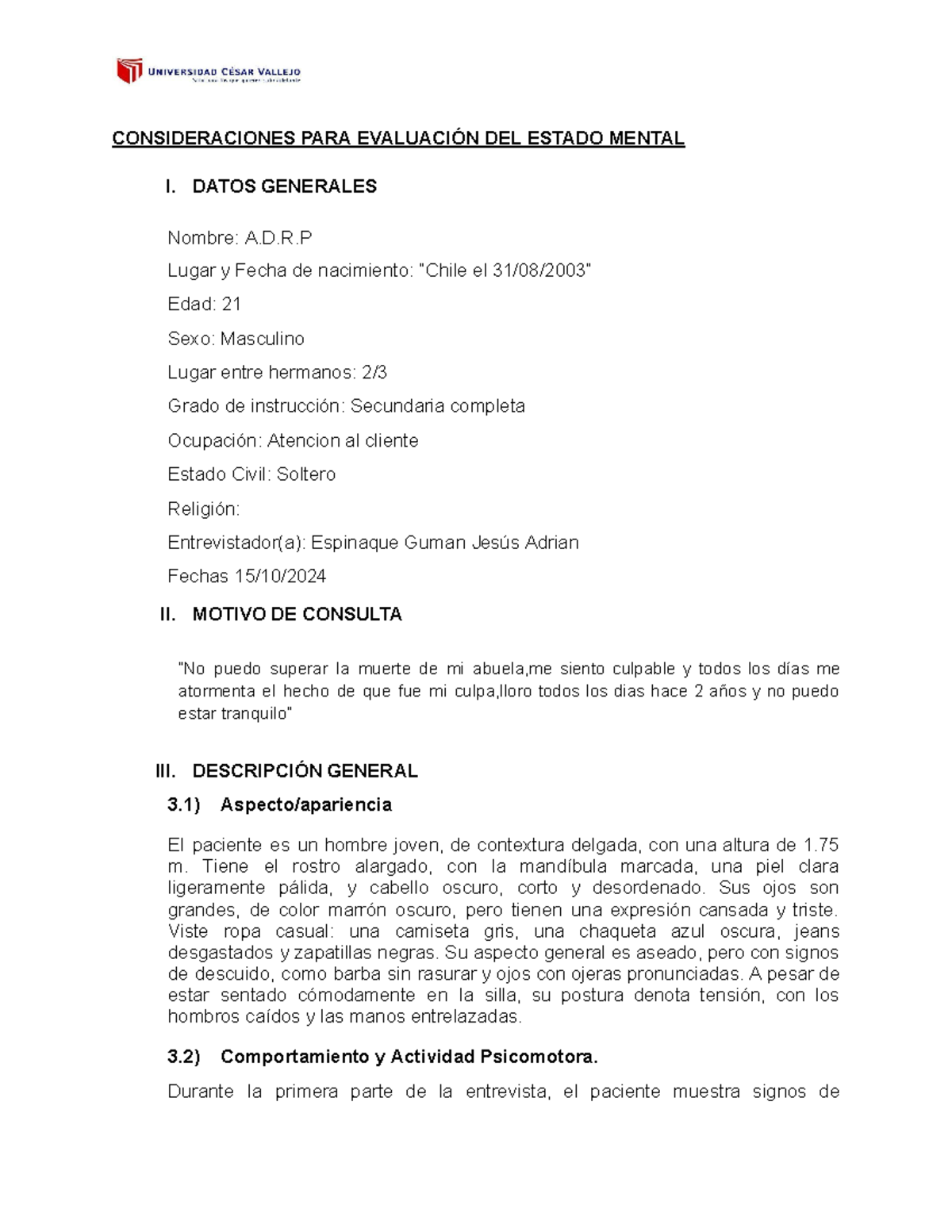 Documento sin título - jnjkk - CONSIDERACIONES PARA EVALUACIÓN DEL ...