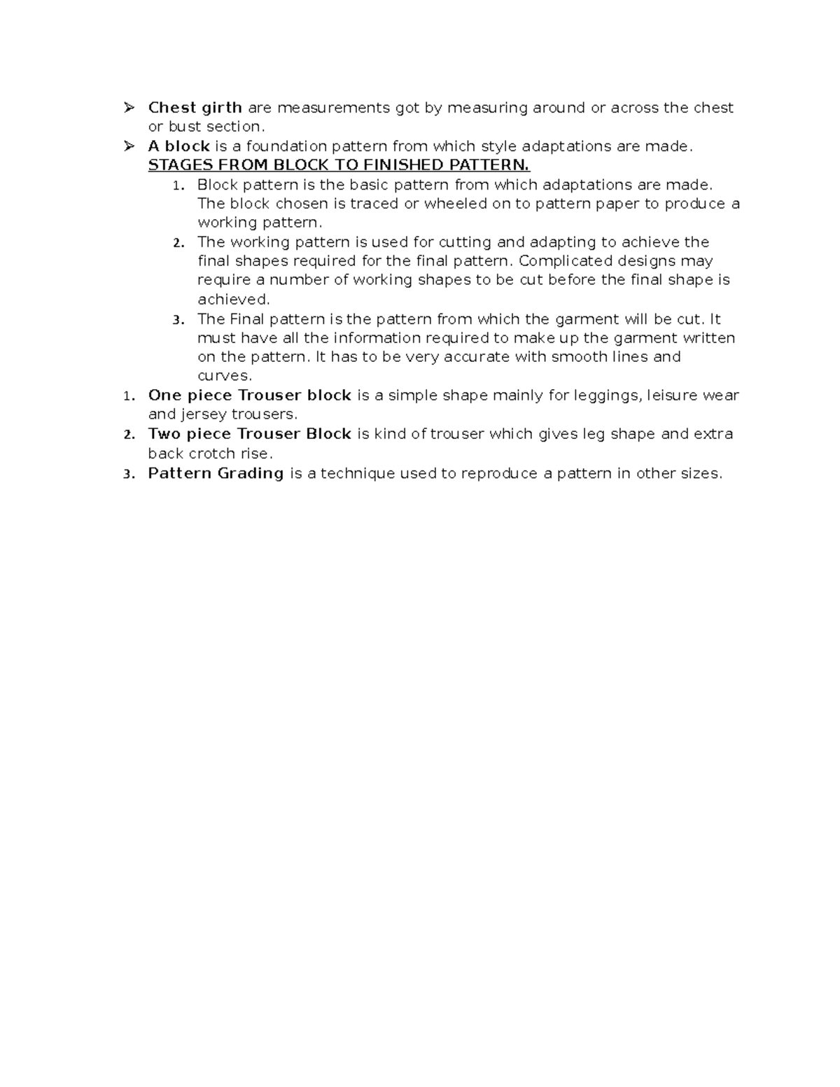 Technology tpz - Fashion and designing - Chest girth are measurements ...