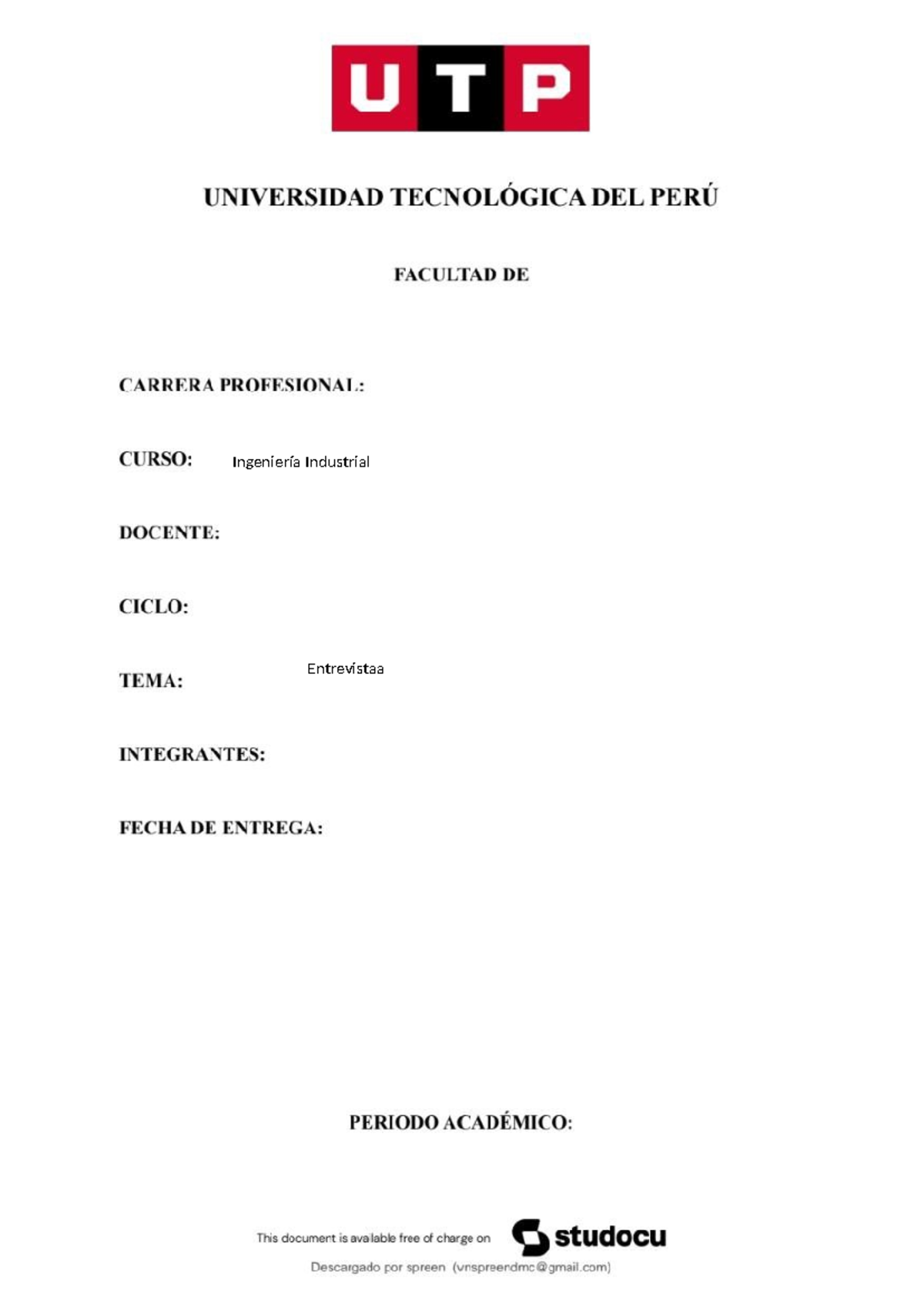 Carátula utp grupal - Comunicación Y Lenguaje - M 2024 ESTUDIANTE ...