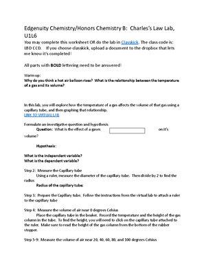 Types of Chemical Reactions lab - Types of Chemical Reactions The ...