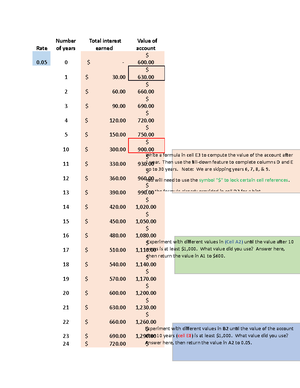 [Solved] An initial deposit of 3000 is put into an account that earns 6 ...