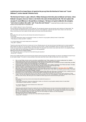 [Solved] Act 1 Scene 2 lines 1305 of The Tempest where Prospero speaks - Methods of Reading ...