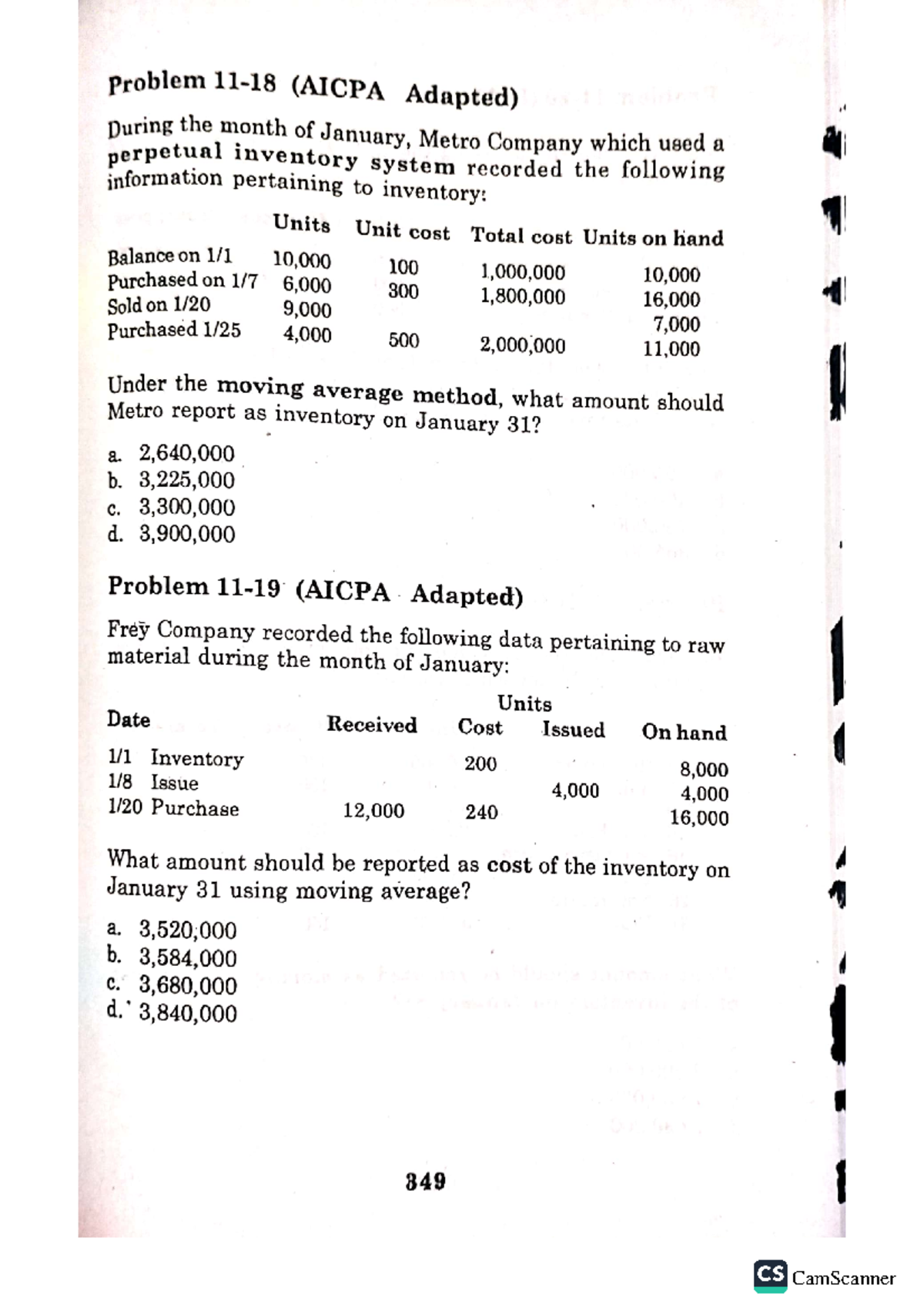 Problem 11 - Intermediate Accounting (Volume One) 2021 Edition By ...