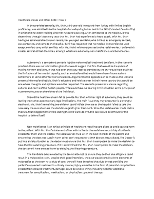 C426- task 1 final - performance assessment - Name Kendra Barnes ID ...