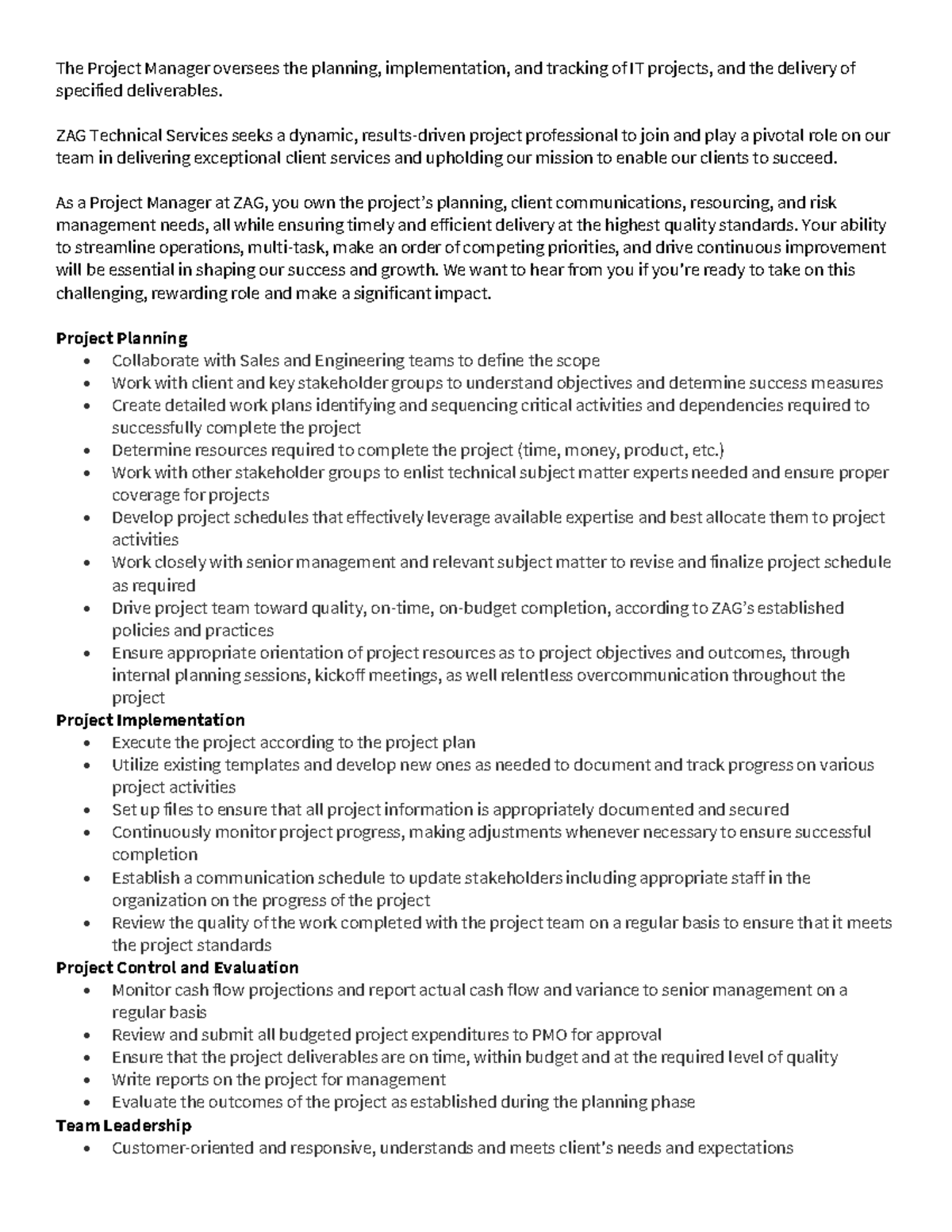 ZAG-PM2 - notes on the grow model - The Project Manager oversees the ...
