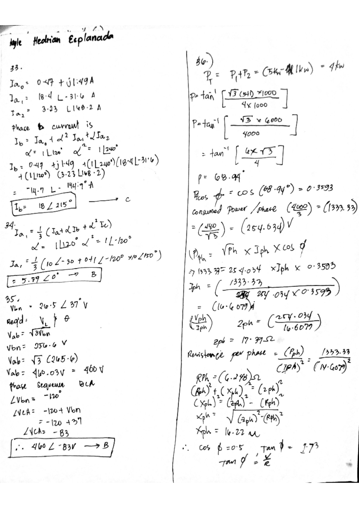 33-40 - Answers - Bsed - math - Studocu