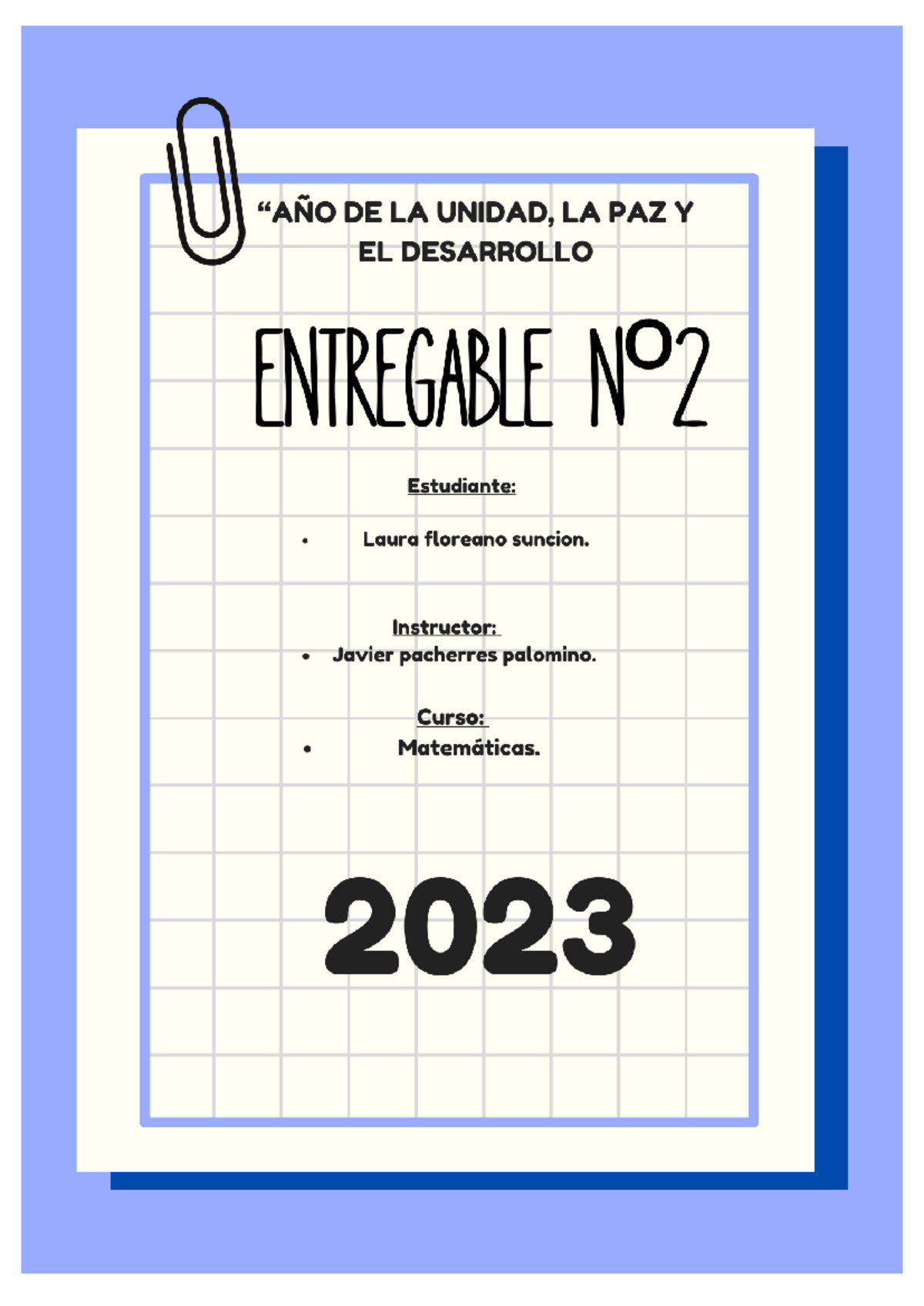 Actividad Entregable 02 matematicas - Matemática Actividad Entregable II SCIU- 178 Matemática ...