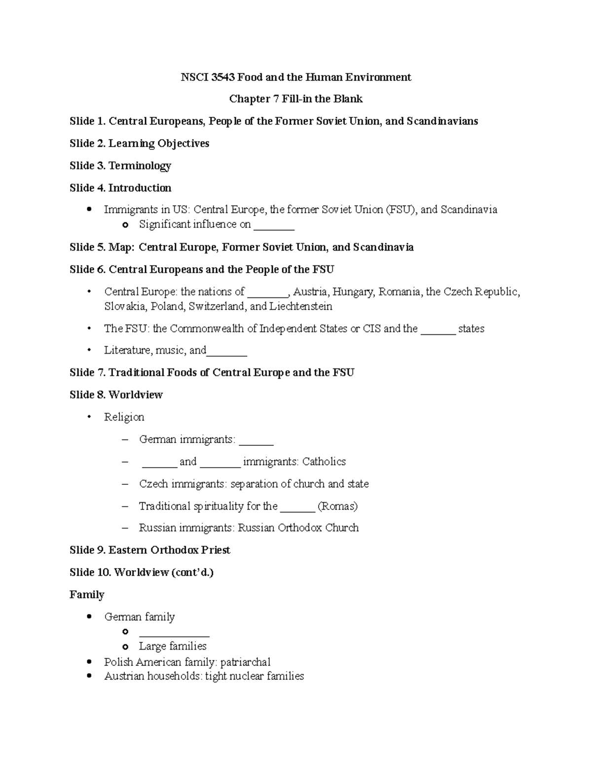 NSCI 3543 Chapter 7 Fill-in the Blank - NSCI 3543 Food and the Human ...
