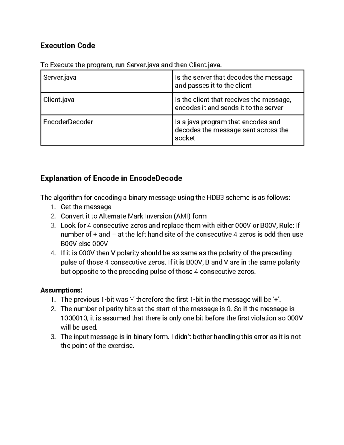 CEG3185 Lab 4 Report - Execution Code To Execute the program, run ...