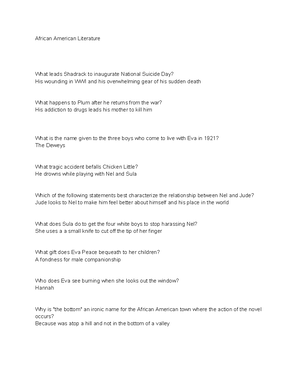 [Solved] the narrator of the invisible man visualized himself as which ...