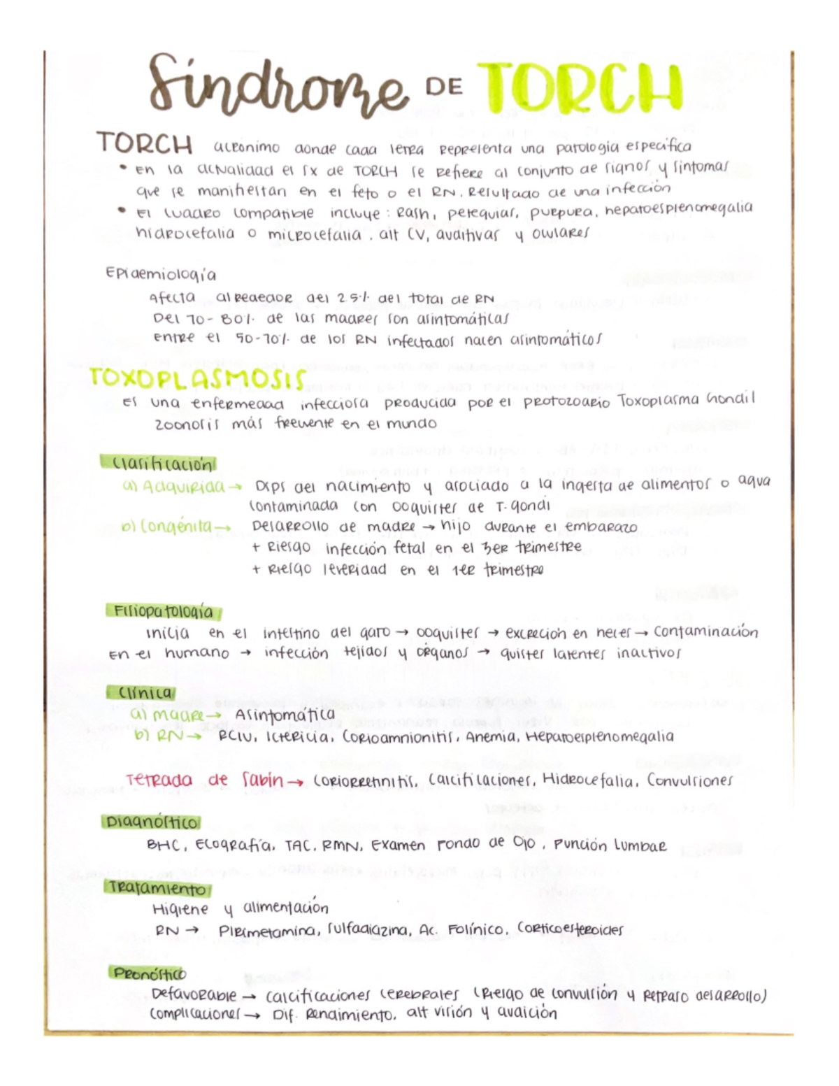 Sindrome De Torch - Sindrome DE TORCH TORCH acronimo aonae letra ...