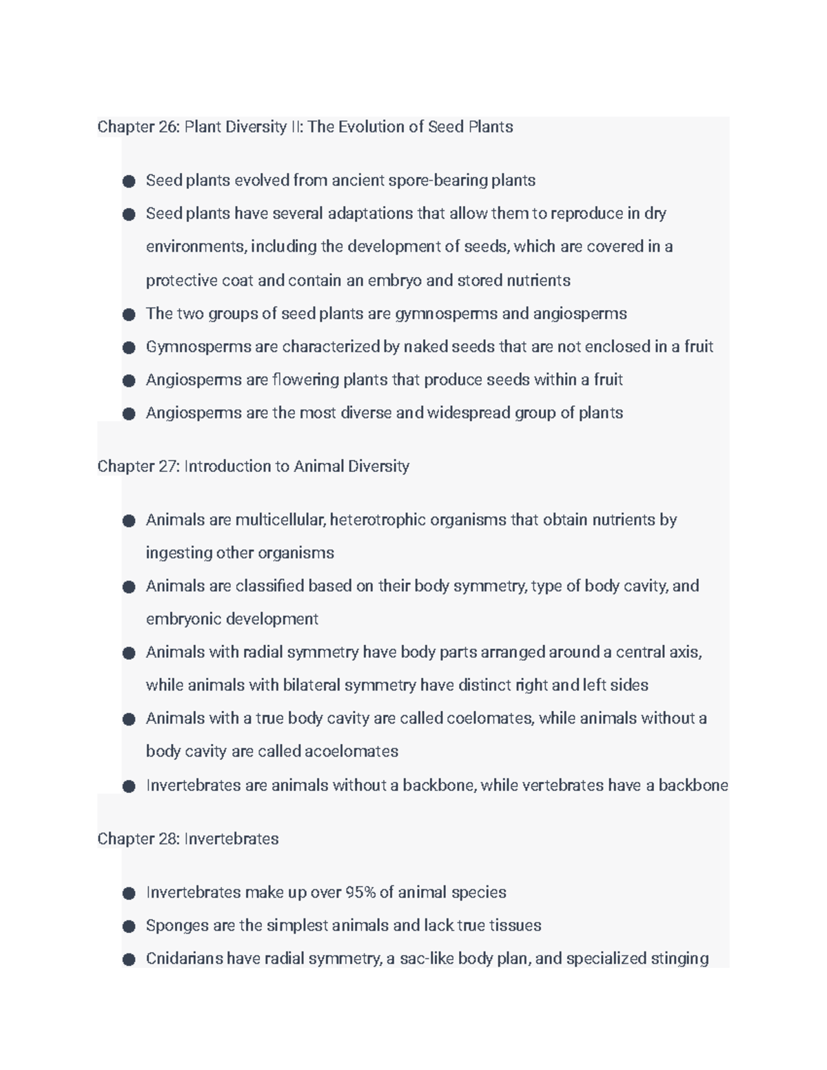 Principles of Biology (13) - Chapter 26: Plant Diversity II: The ...