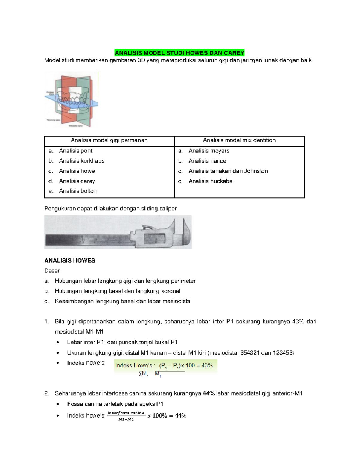 Analisis Model Studi Howes DAN Carey - ANALISIS MODEL STUDI HOWES DAN ...