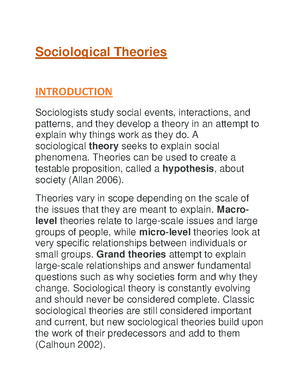 ROLE Theory - Role Theory Another more micro-oriented approach to ...