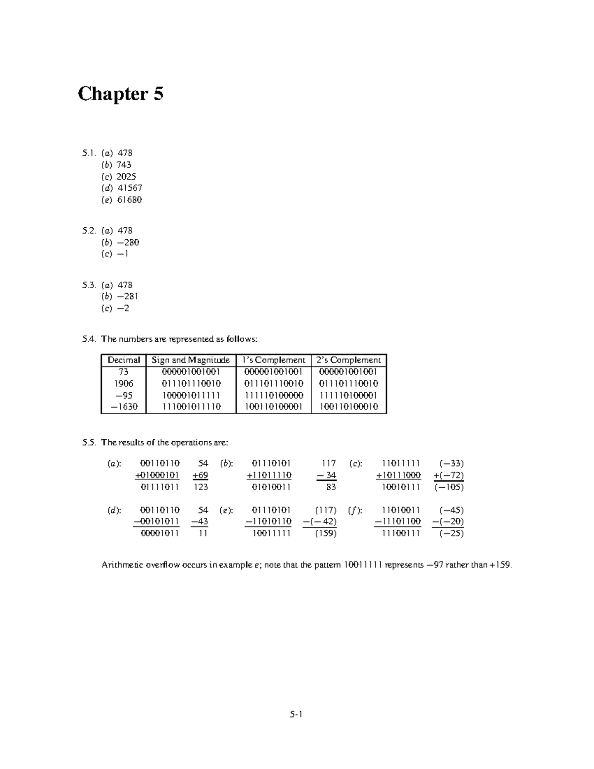 Charter Five Solution Fundamentals Of Digital Logic With Vhdl Design 3rd Chapter 5 A 478 1974