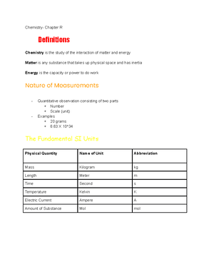 Chem 122 Chapter 1 Powerpoint - Chapter 1 Chemical Foundations ...