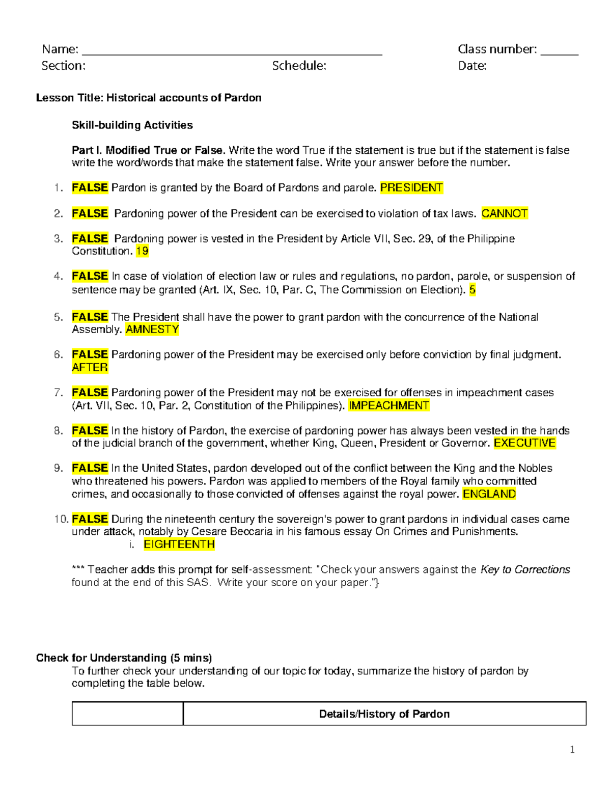 Activity 12 - Name ...