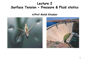 Tutorial Lecture 2 Solutions - ####### Tutorials 2 Questions & Solutions ####### 1. Contrary to ...