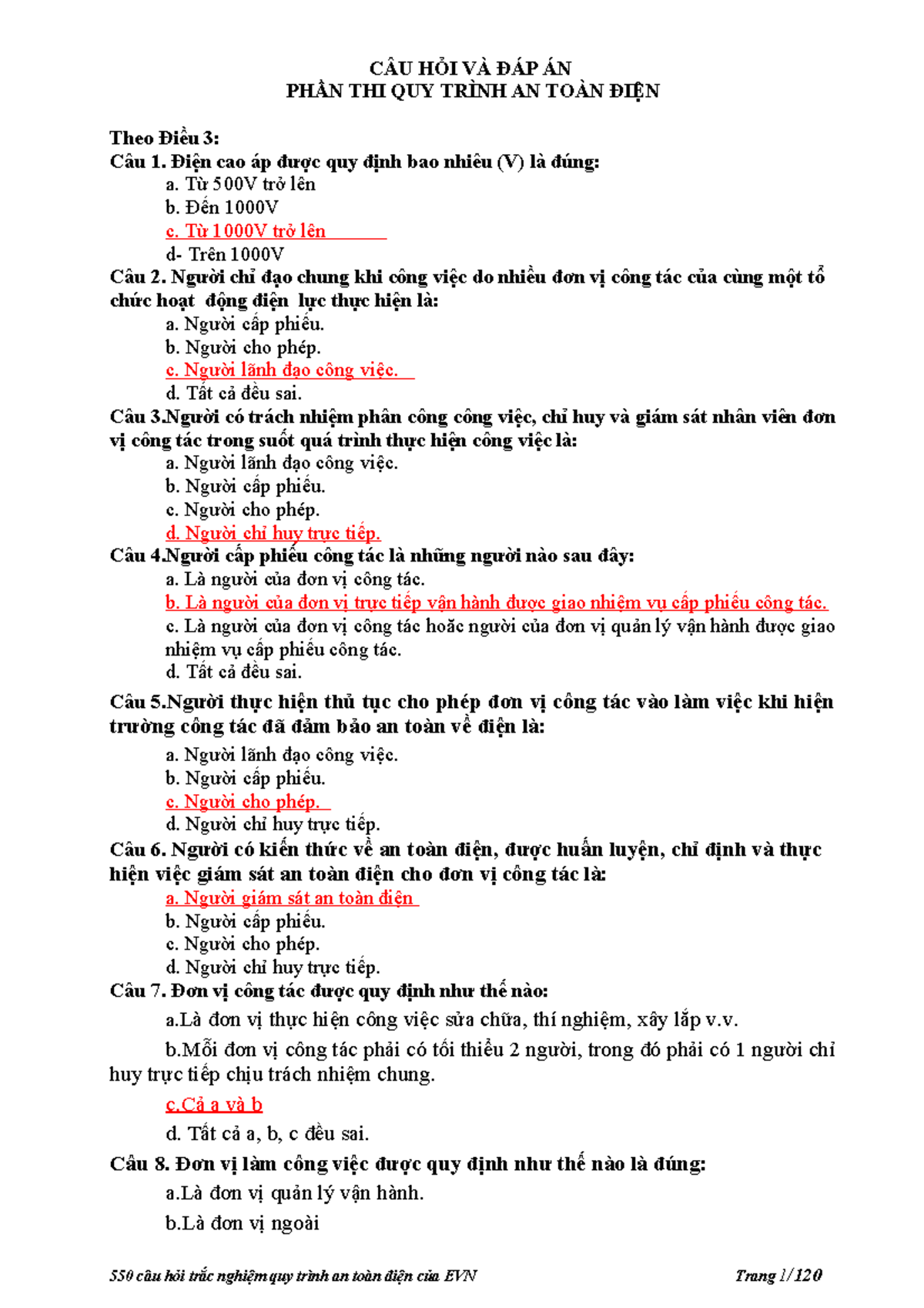 [123doc] - cau-hoi-va-dap-an-phan-thi-quy-trinh-an-toan-dien-doc - CÂU HỎI VÀ ĐÁP ÁN PHẦN THI ...