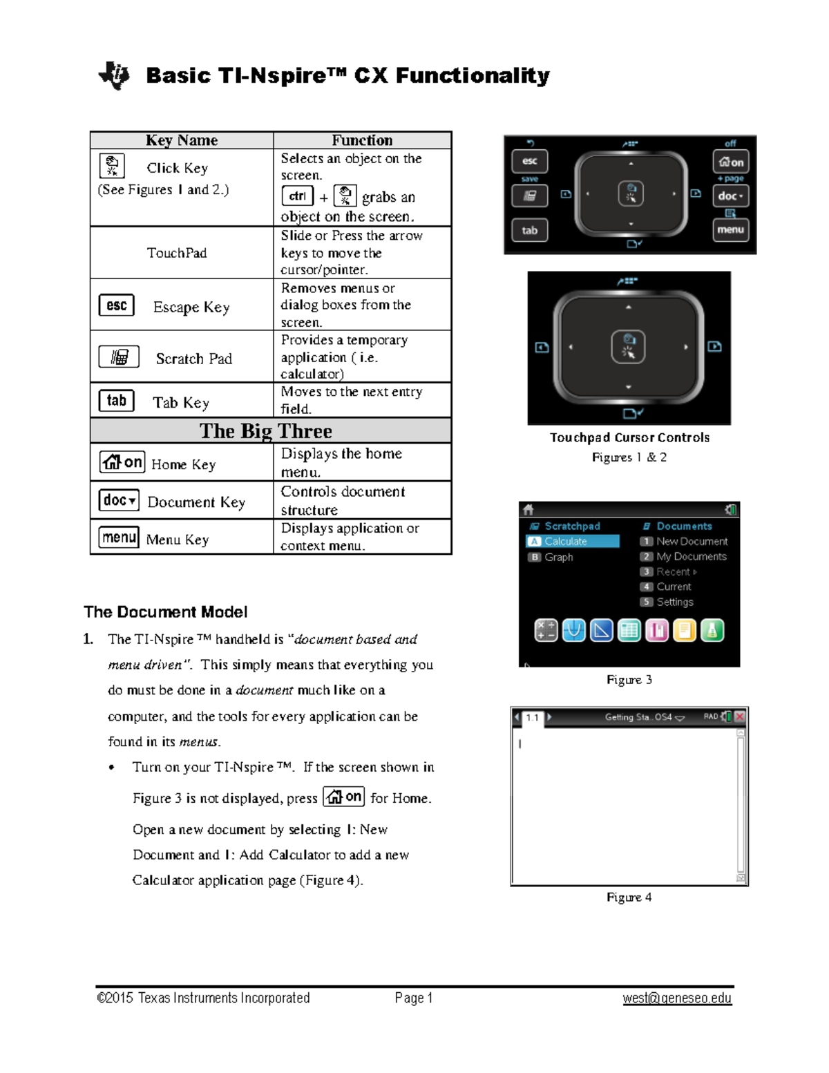 TI-n Spire instructions - ####### The - Studocu