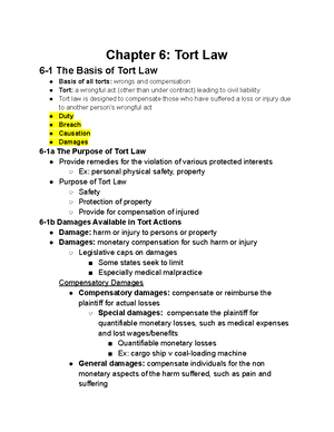 Business Law Exam 1 Study Guide - Business Law Exam 1 Study Guide Ch. 1 ...