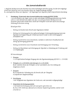 Eigentumsvorbehalt - Prüfungsschema und Definitionen - der ...