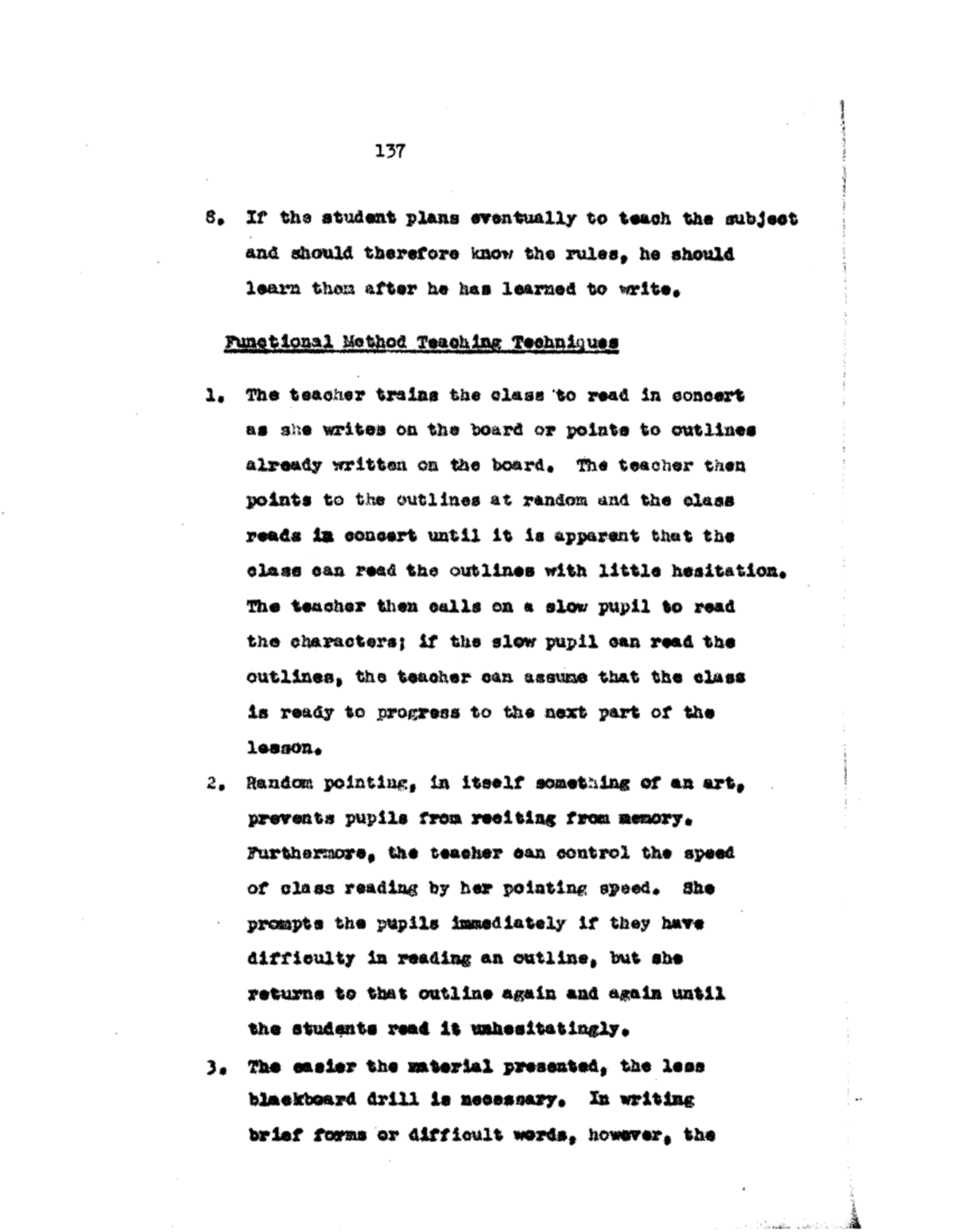 Your first year of teaching secretarial subjects 65 - 8* Xf the student ...